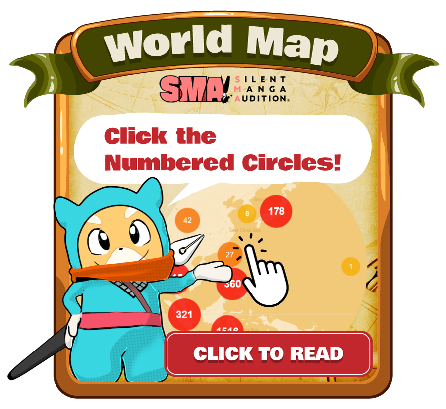 MANGA WORLD MAP | SILENT MANGA AUDITION